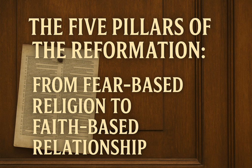 The Five Pillars of the Reformation: Faith Over Fear
